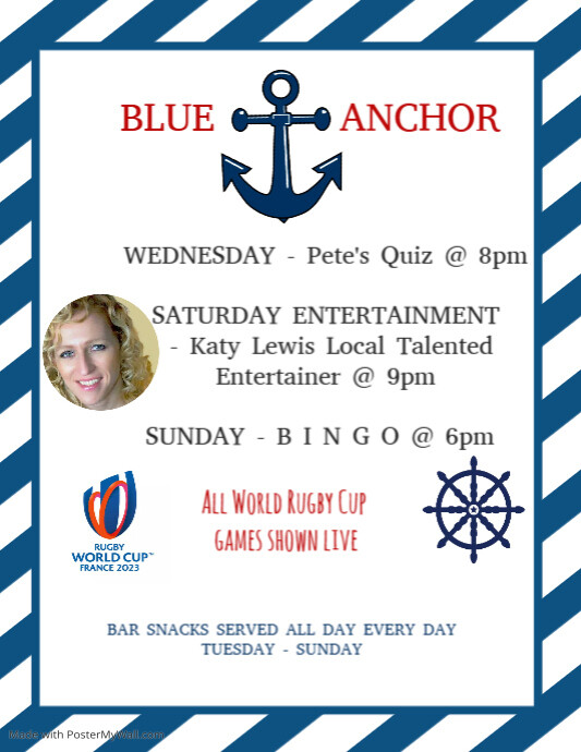 Kids Anchor Birthday Party | PosterMyWall