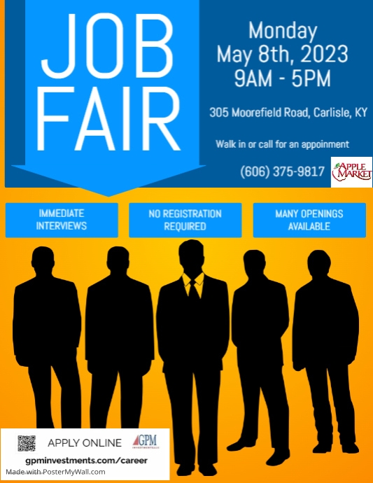 Copy of Job Fair Flyer | PosterMyWall