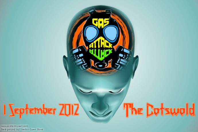 Gas Attack gig - 1 Sept '12 | PosterMyWall