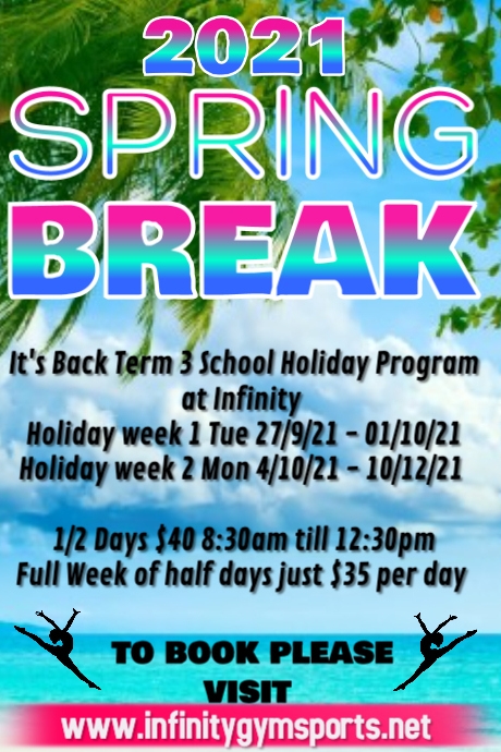 Copy of SPRING BREAK | PosterMyWall