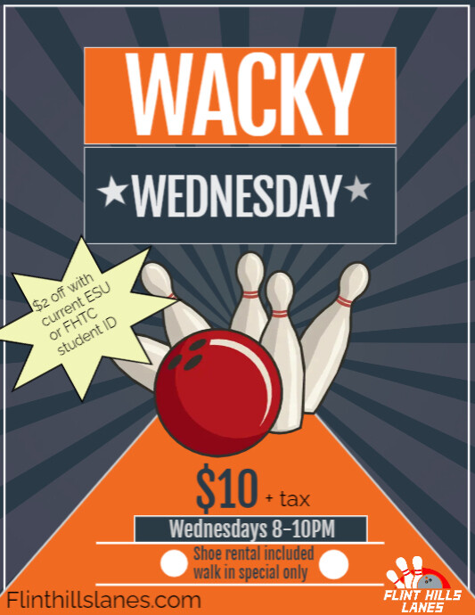 Summer Wacky Wednesday | PosterMyWall