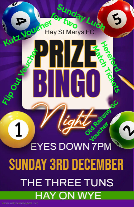 bingo game flyer | PosterMyWall