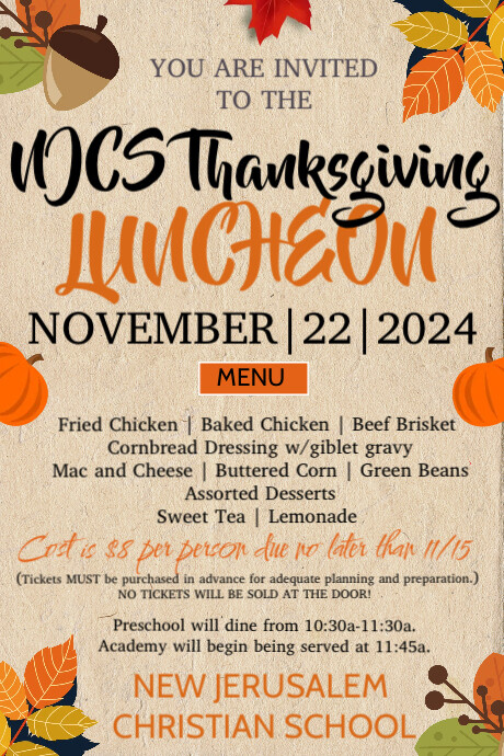 thanks giving poster | PosterMyWall