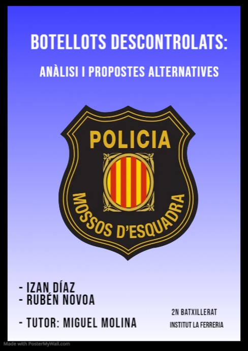 Portada TDR Botellots | PosterMyWall