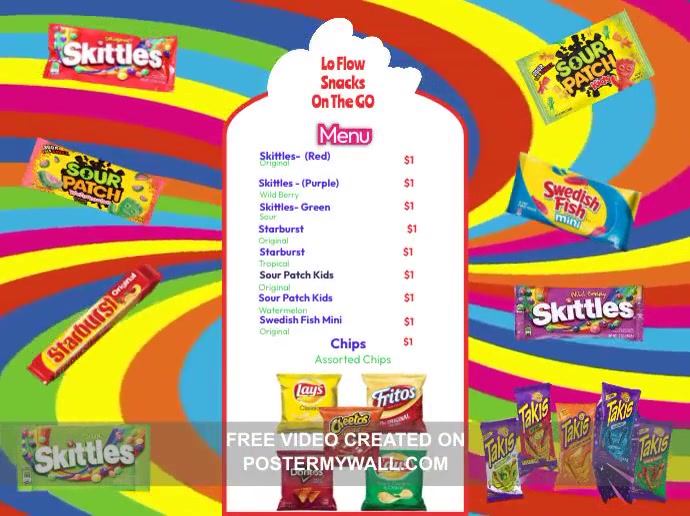 Ice Cream Display Menu Template (1) | PosterMyWall