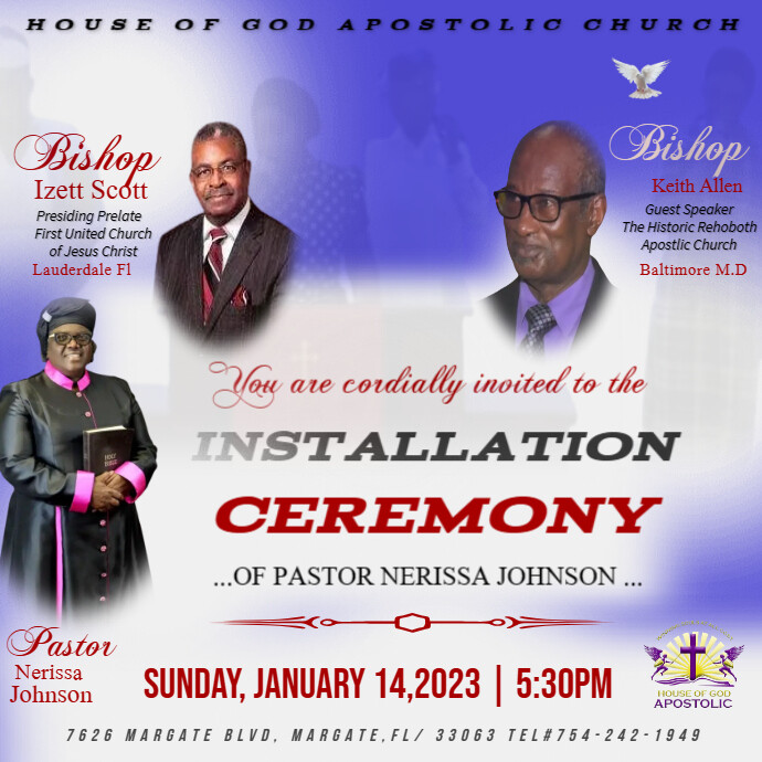 Ordination Ceremony flyer | PosterMyWall