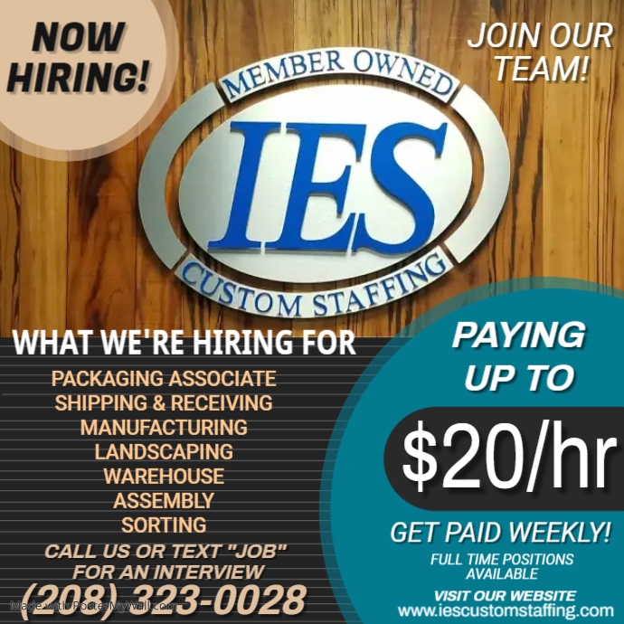 Copy of Copy of job opportunity advert | PosterMyWall