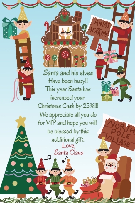 Letter from Santa from the North Pole | PosterMyWall