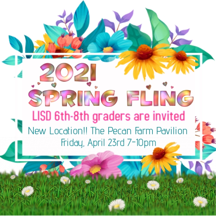 2021 Spring Fling Invitation | PosterMyWall