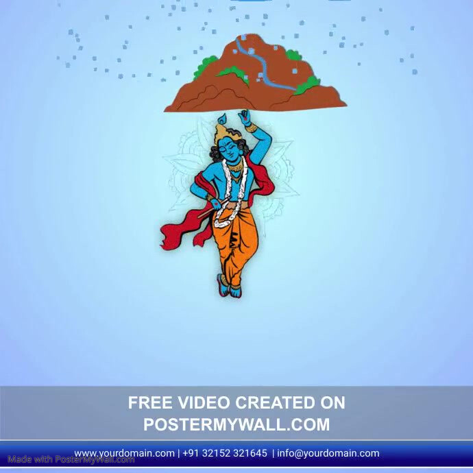 Govardhan Puja video | PosterMyWall