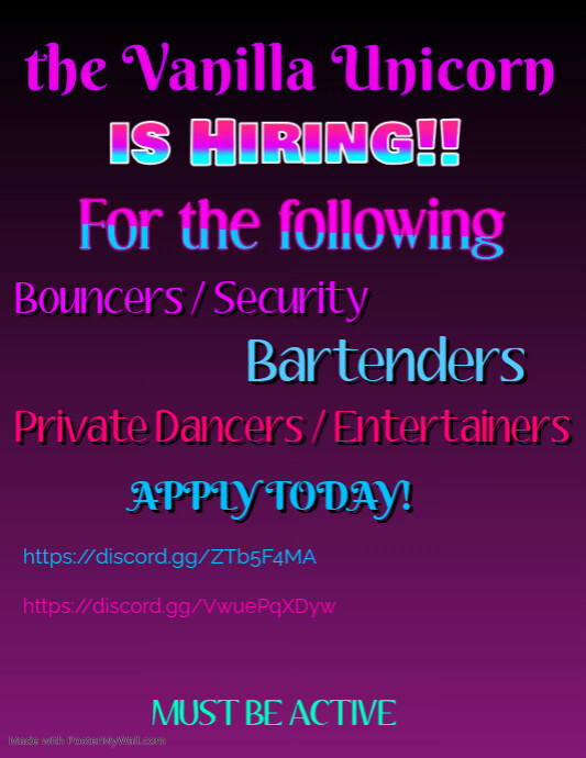 Hiring Vu | PosterMyWall