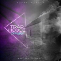 Trap House Smoke Instagram Video Album Cover Template | PosterMyWall