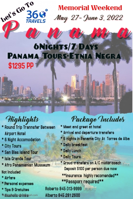 panama2021 | PosterMyWall