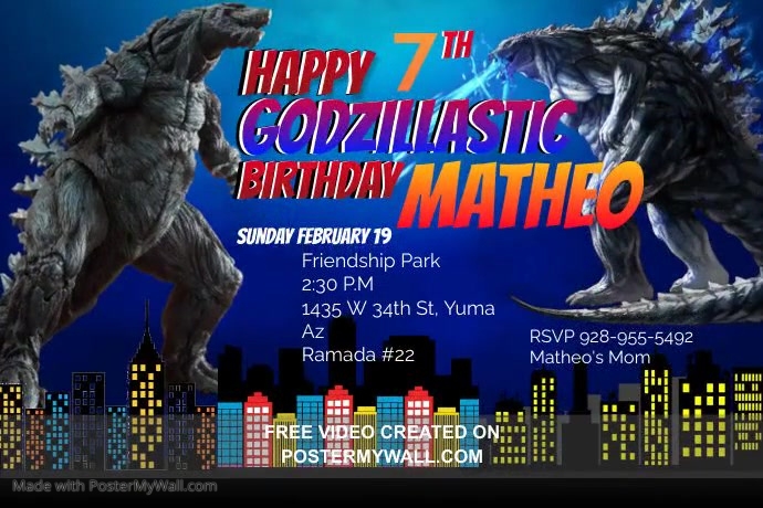 Godzilla Theme | PosterMyWall