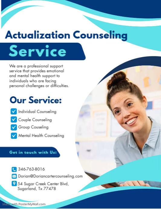 COUNSELLING SERVICES HEALTH TEMPLATE | PosterMyWall