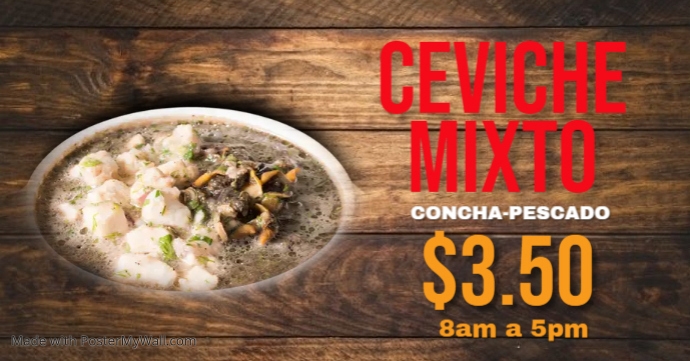 Copy of Copia de Copia de food | PosterMyWall