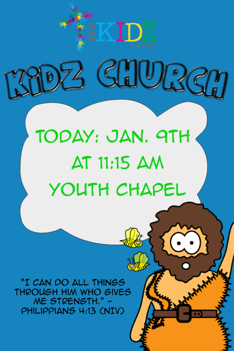 Kid's Church Flyer | PosterMyWall