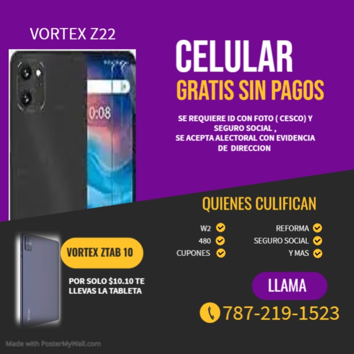 Purple Black Computer Repair Service IG Post | PosterMyWall