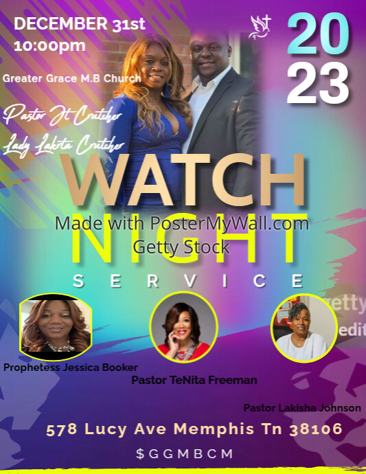 Watch Night | PosterMyWall