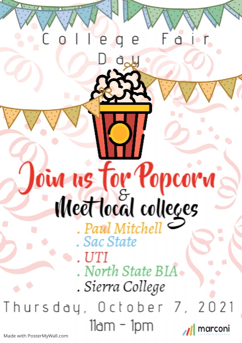 Copy of template popcorn flyers | PosterMyWall