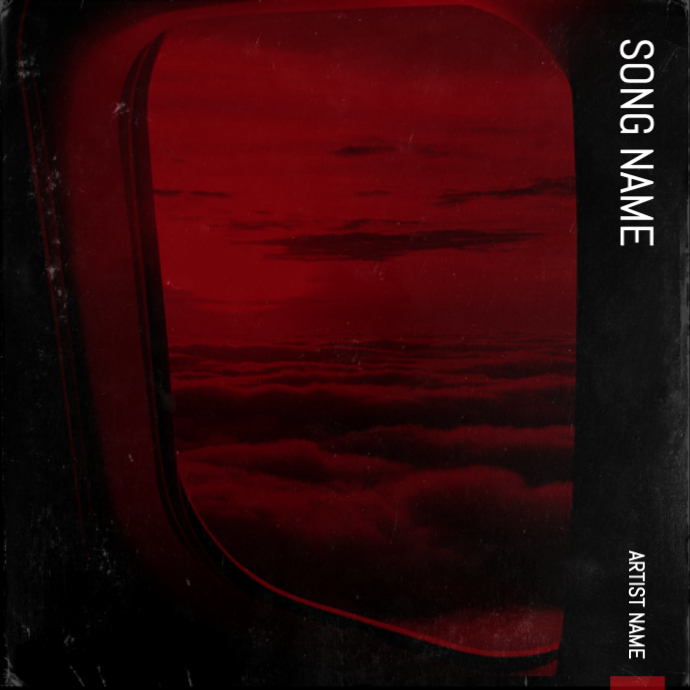 Above the Cloud Mixtape Cover Design Template | PosterMyWall