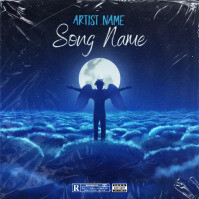 sky album cover template | PosterMyWall