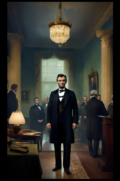 Abraham Lincoln Poster Template | PosterMyWall