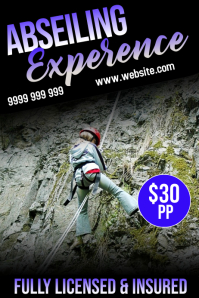 Abseiling Template | PosterMyWall