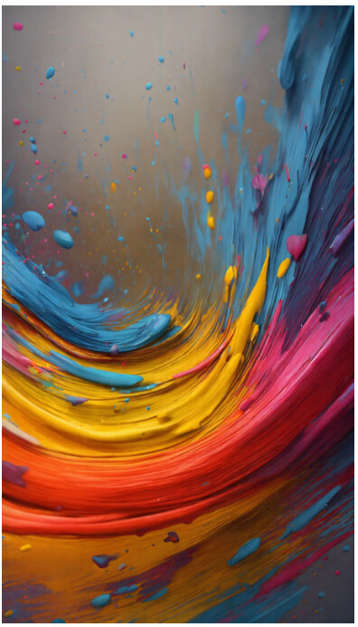 Copy of Abstract Abstract Painting Business Card | PosterMyWall
