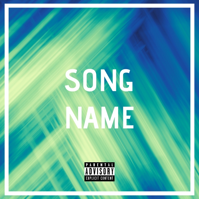Abstract Album Cover 24 Template | PosterMyWall