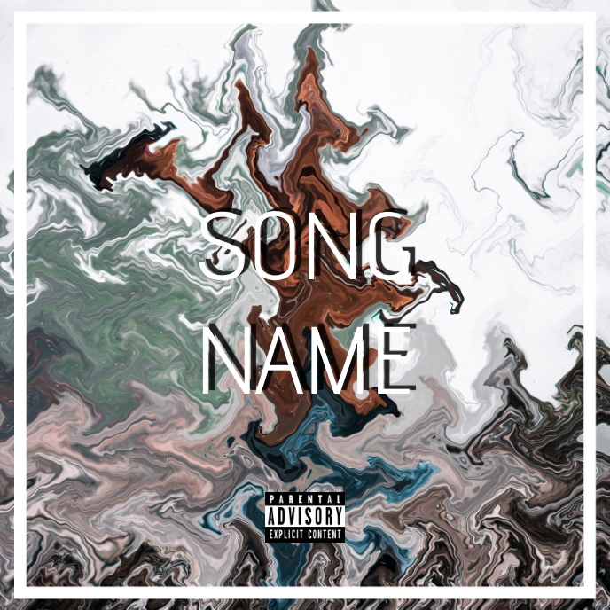 Abstract Album Cover 38 Template | PosterMyWall