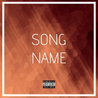 Grunged Red Album Cover Template | PosterMyWall