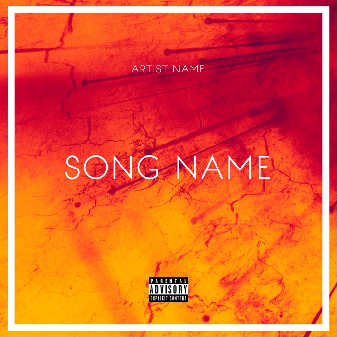 Abstract Album Cover 50 Template | PosterMyWall