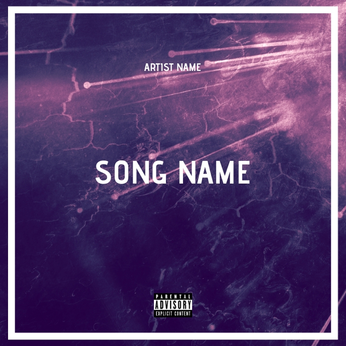 Abstract Album Cover 52 Template | PosterMyWall