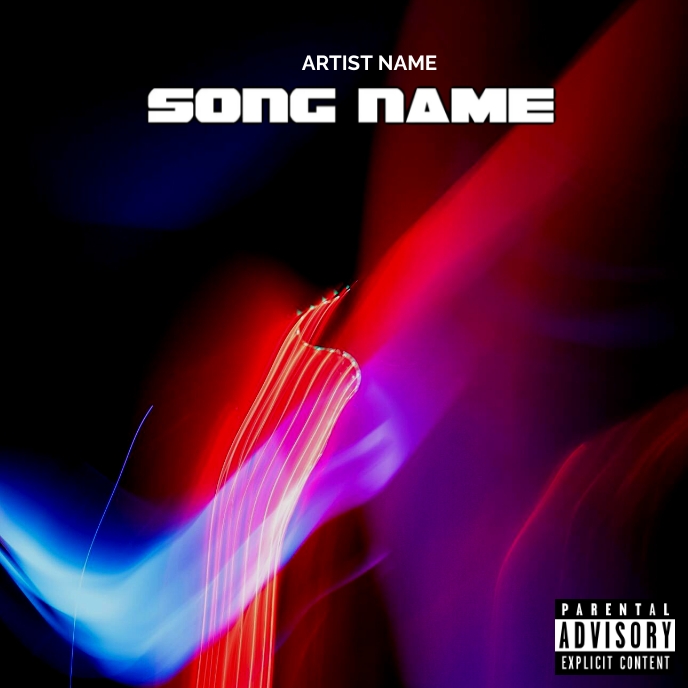 ABSTRACT ALBUM COVER Template | PosterMyWall