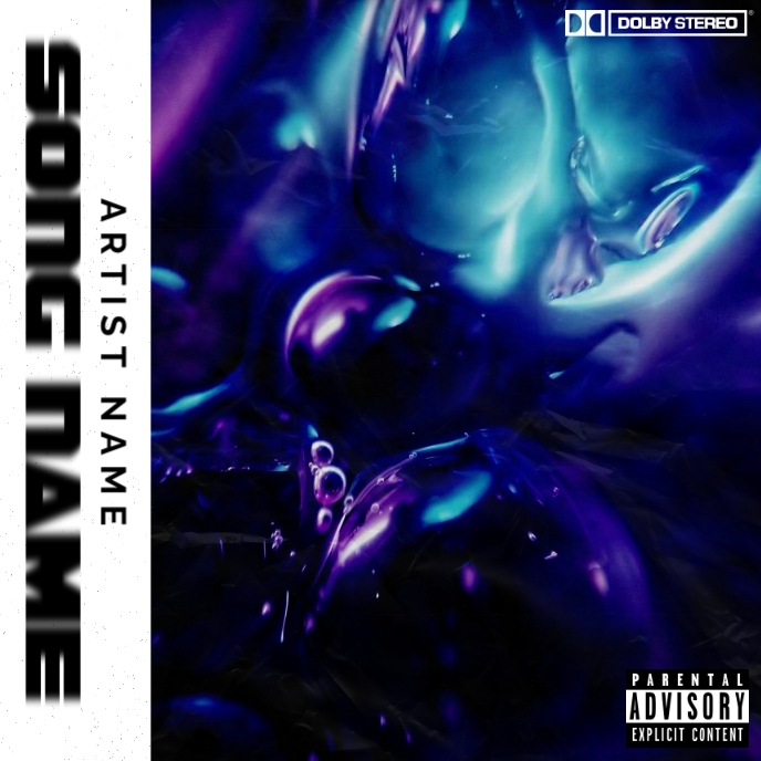 Copy of ABSTRACT ALBUM COVER | PosterMyWall