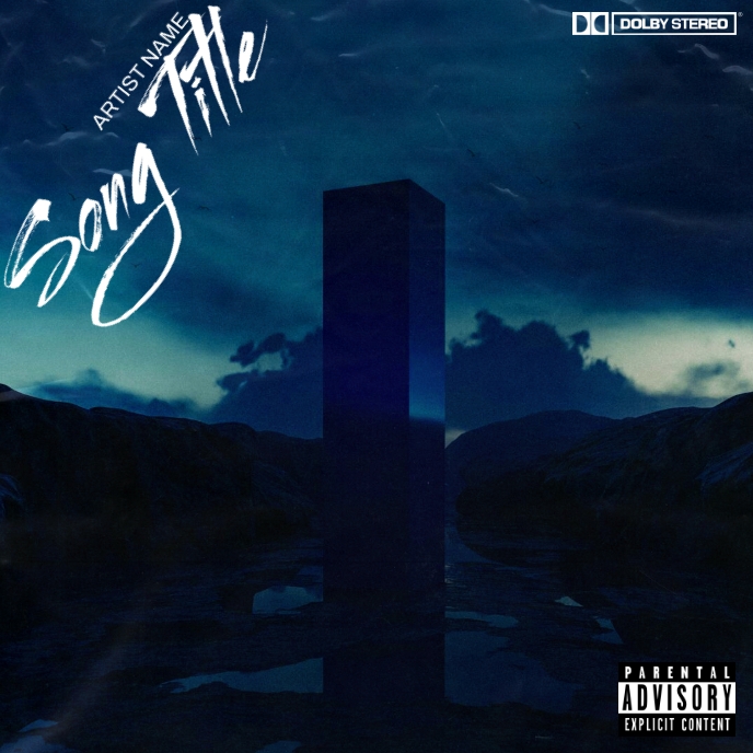 Modèle ABSTRACT ALBUM COVER | PosterMyWall