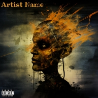 nightmare scary album cover Template | PosterMyWall