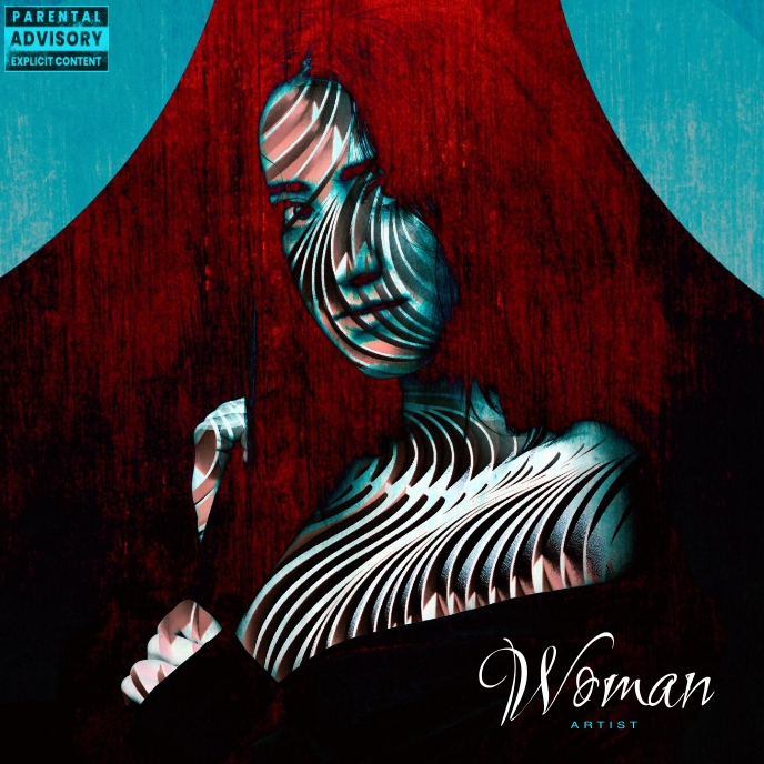 Abstract Art album cover design Template | PosterMyWall