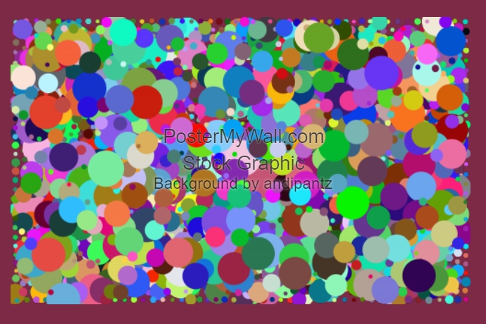 Copy of Abstract Art...Bubbles | PosterMyWall