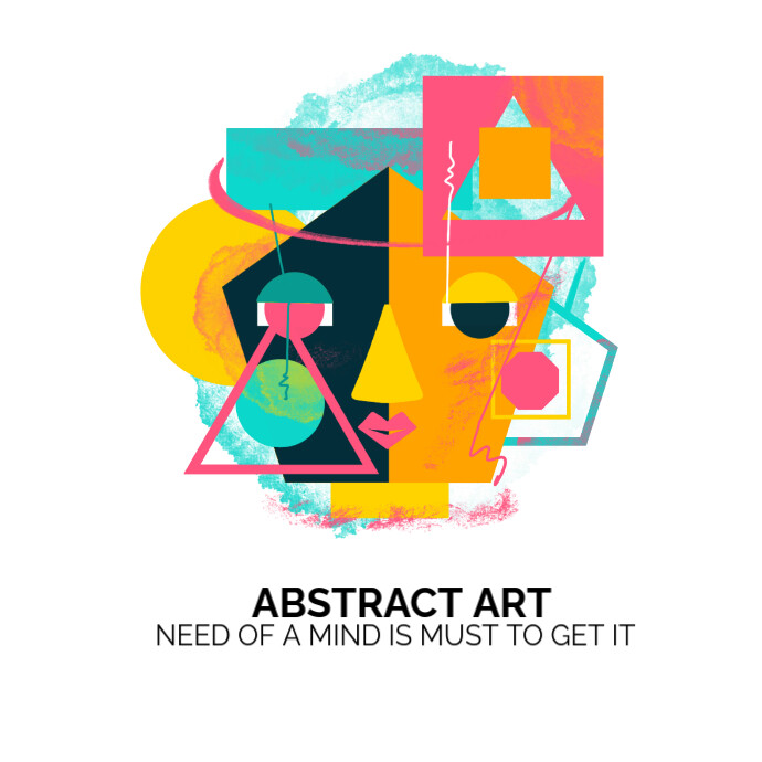 Abstract art logo Template | PosterMyWall