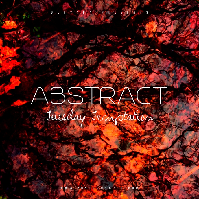 Abstract Art Mixtape CD Cover Template | PosterMyWall