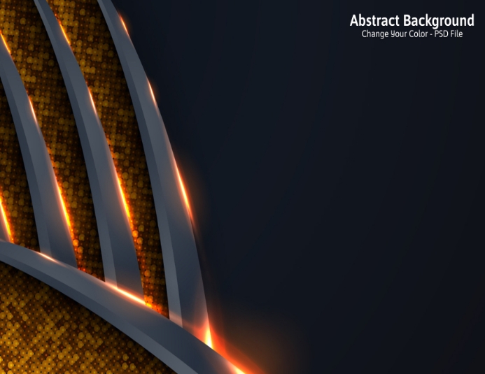 Copy of Abstract black gold lines luxury background | PosterMyWall