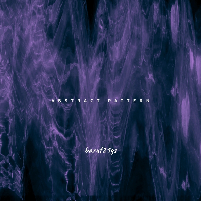 Abstract Blue Purple Dark CD Cover Template | PosterMyWall