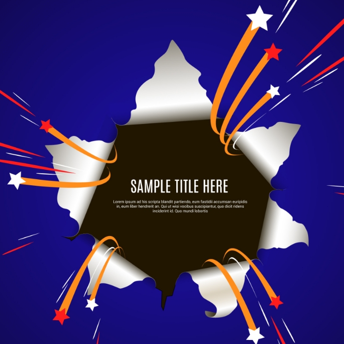 Abstract breaking background Template | PosterMyWall