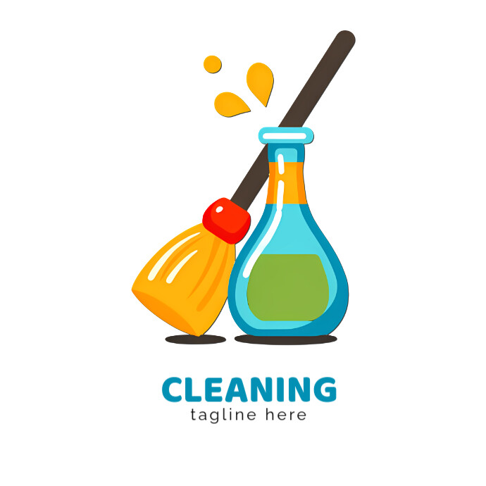 Abstract Cleaning Logo Template | PosterMyWall