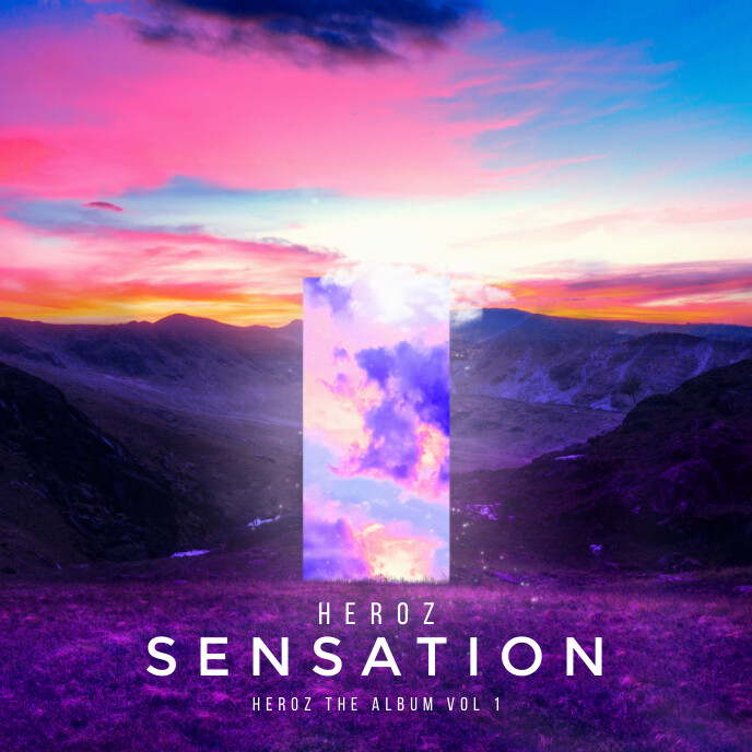Plantilla de Abstract Colorful Album Cover | PosterMyWall