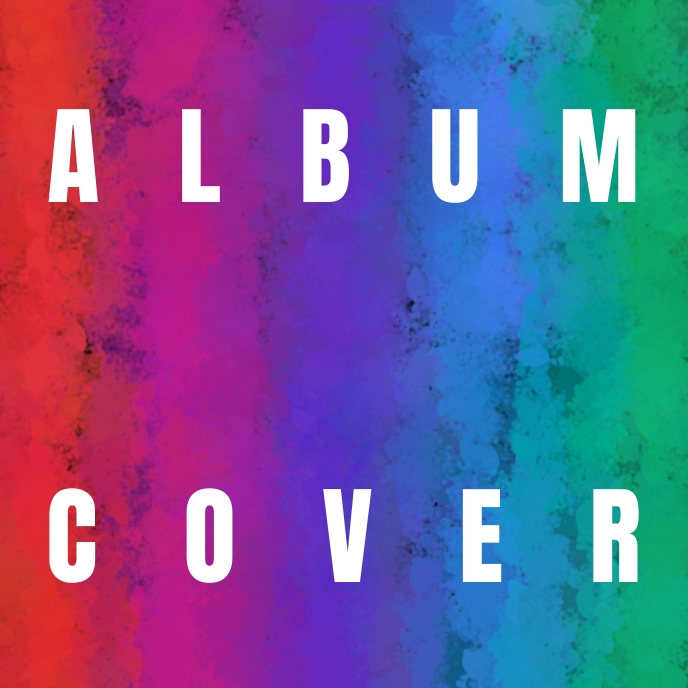Abstract colourful album cover Template | PosterMyWall