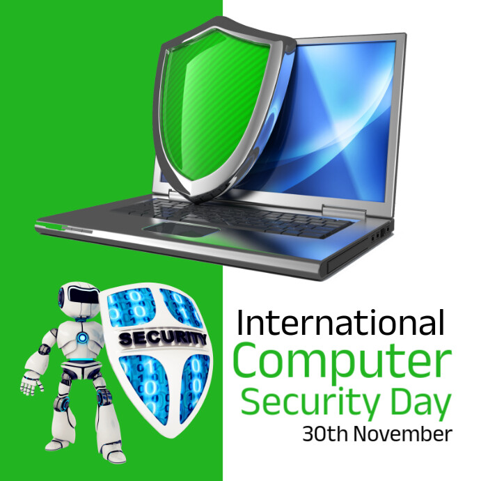 Plantilla de Abstract Computer Security Day Instagram Post | PosterMyWall