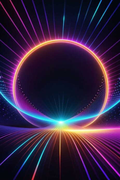 Copy of Abstract Cosmic Spectrum Poster | PosterMyWall